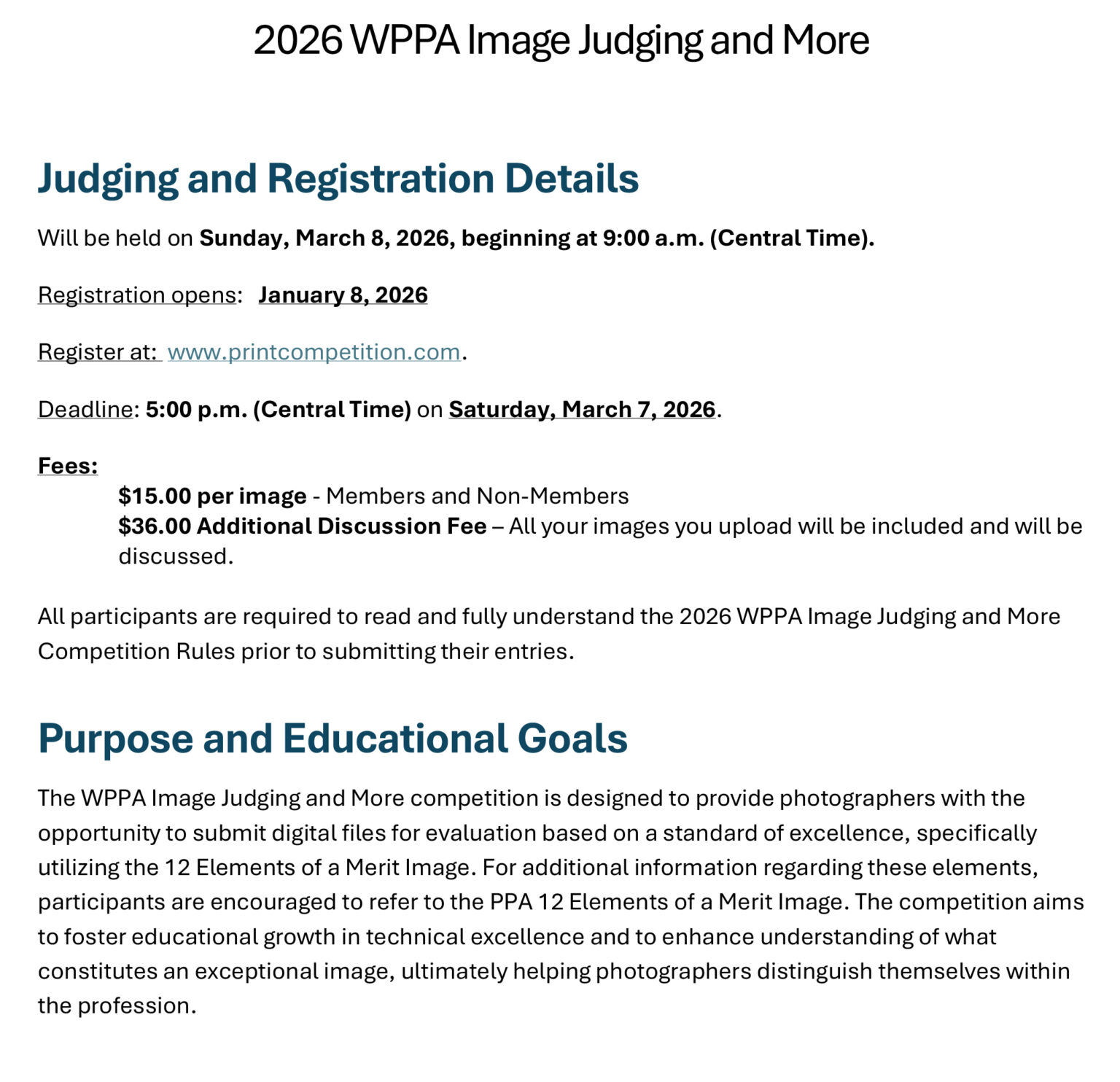Wisconsin Professional Photographers Association – Education for the ...